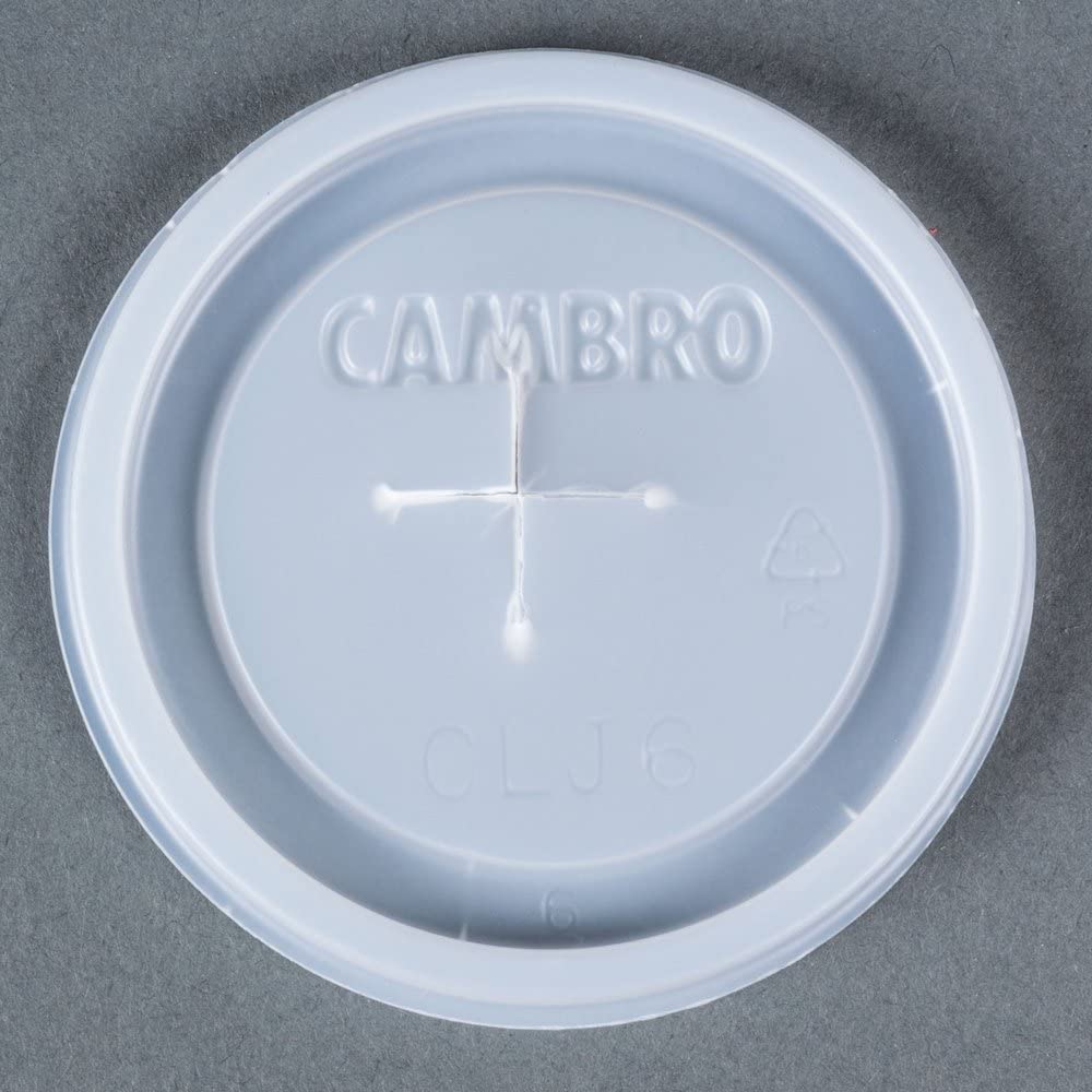 Cambro Disposable Lid, Fits Dinex Insulated 6 Oz Juice Cup - Case = 10 ...